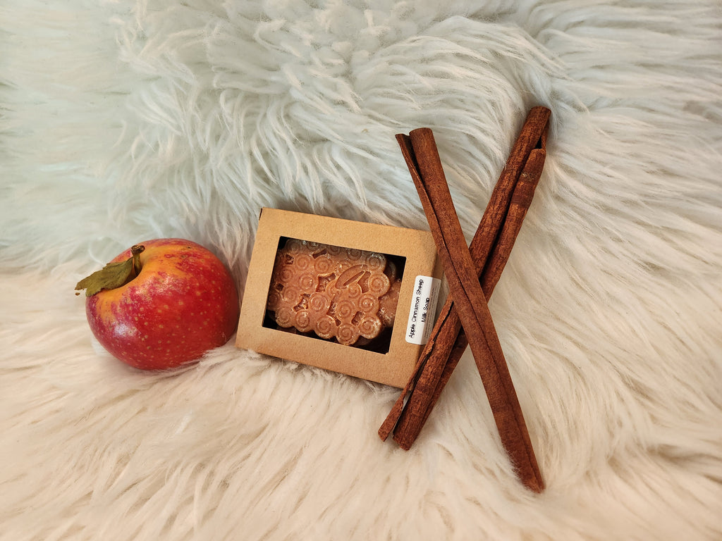 Apple Cinnamon Sheep Milk Soap – Scalise Family Sheep Farm